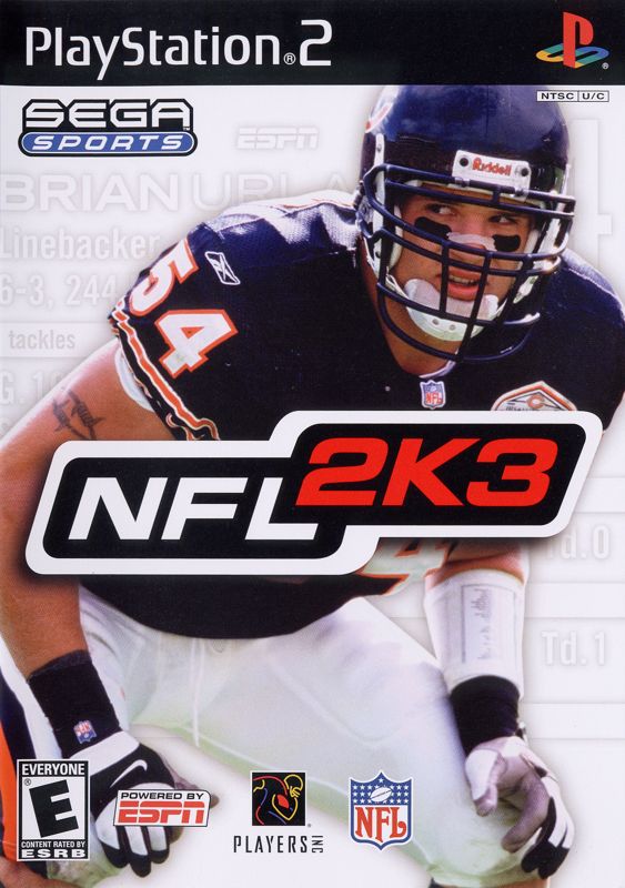 NFL 2K3 box covers - MobyGames