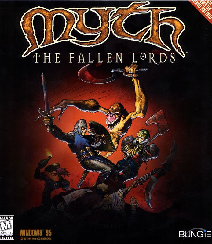Myth: The Fallen Lords box covers - MobyGames