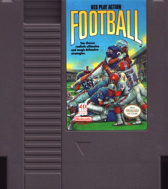 NES Play Action Football cover or packaging material - MobyGames