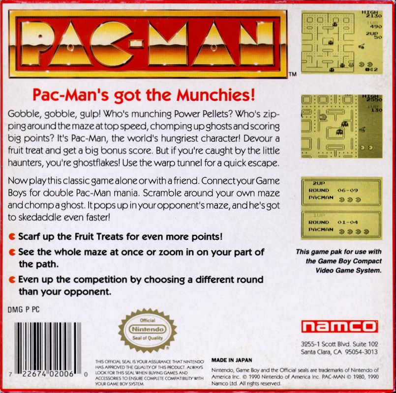 Pac-Man cover or packaging material - MobyGames