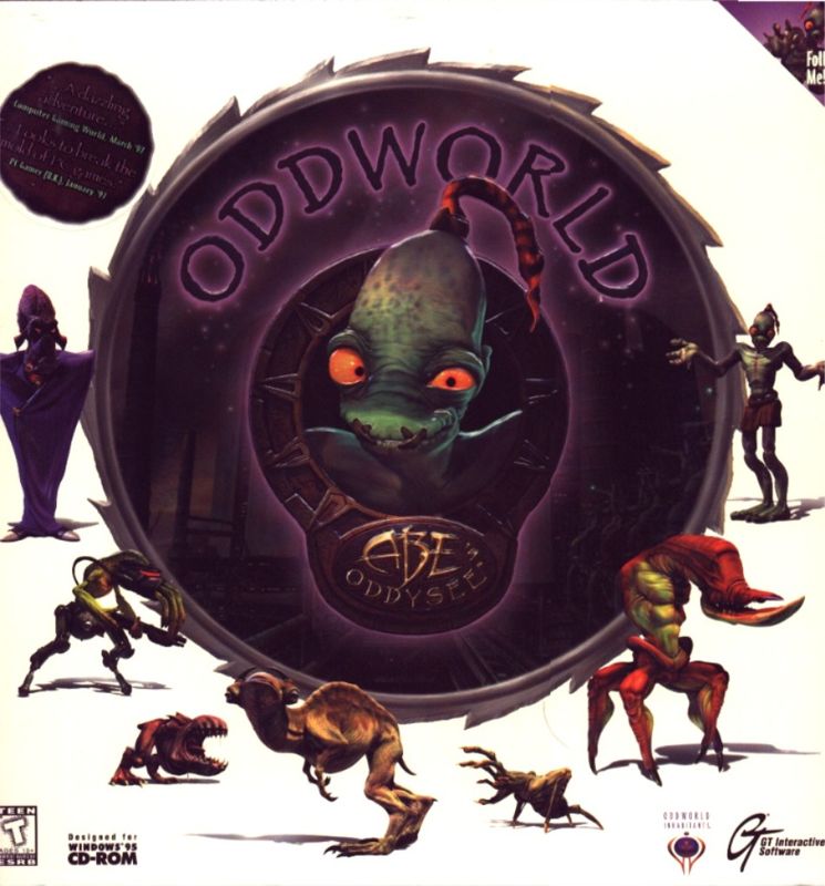 Oddworld: Abe's Oddysee promo art, ads, magazines advertisements ...