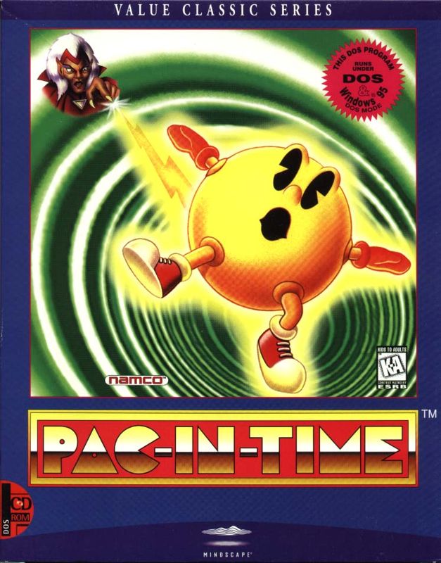 Pac-in-Time cover or packaging material - MobyGames