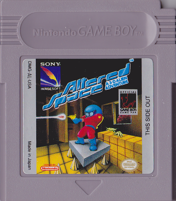 Altered Space: A 3-D Alien Adventure cover or packaging material - MobyGames