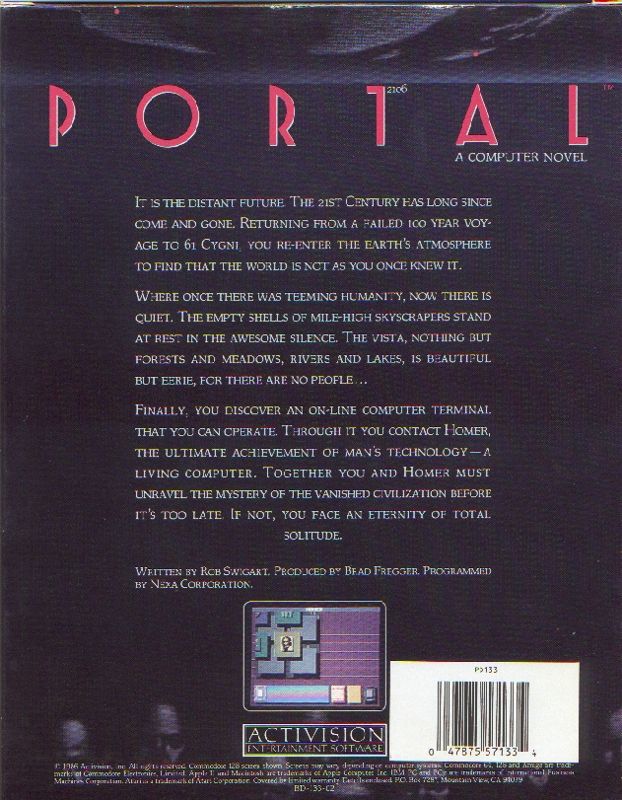 Portal cover or packaging material - MobyGames