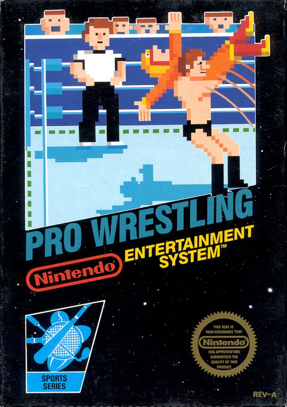 Pro Wrestling cover or packaging material - MobyGames
