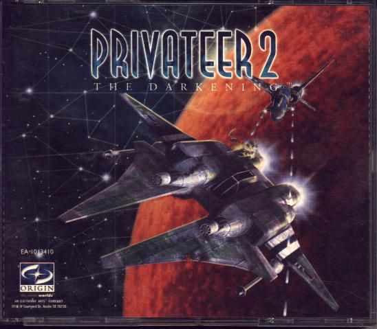 Privateer 2: The Darkening cover or packaging material - MobyGames