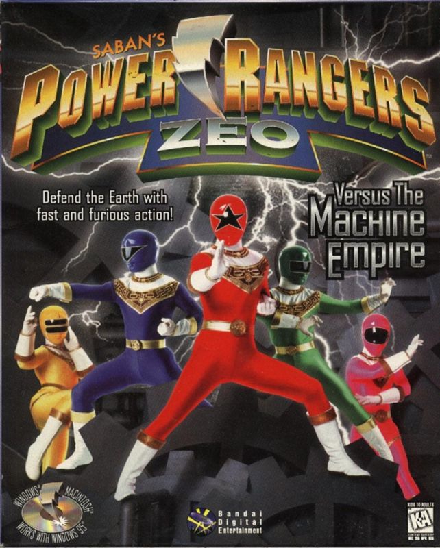 Saban's Power Rangers Zeo Versus The Machine Empire cover or packaging ...