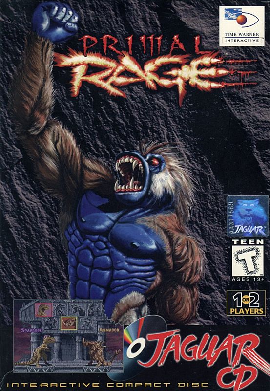 Primal Rage cover or packaging material - MobyGames