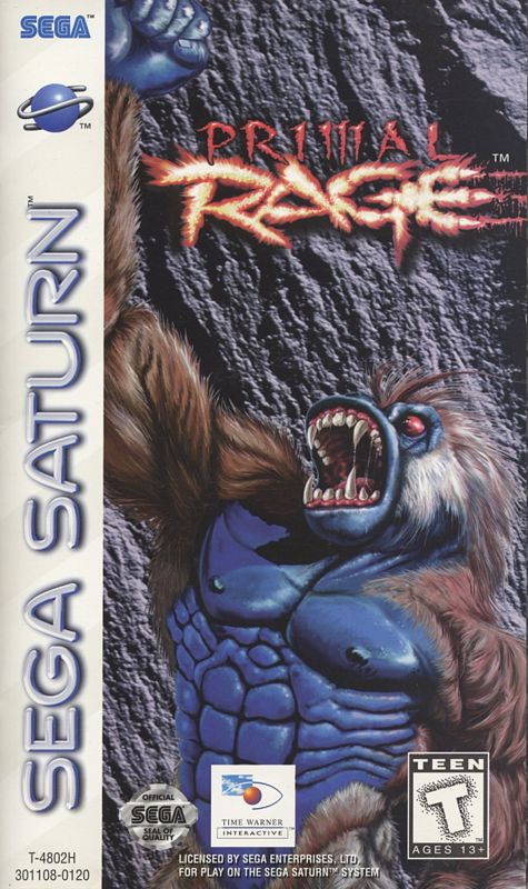 Primal Rage cover or packaging material - MobyGames