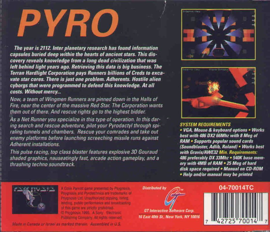 Pyrotechnica cover or packaging material - MobyGames