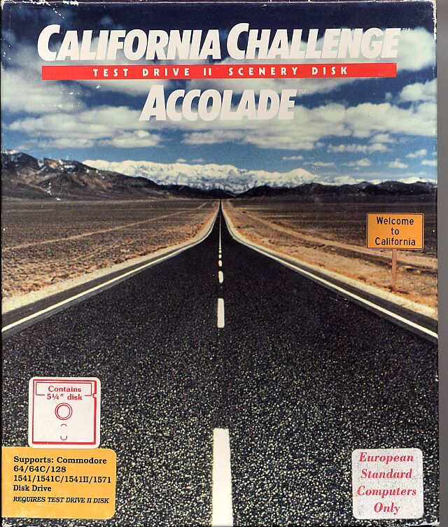 Test Drive II Scenery Disk: California Challenge (1989) - MobyGames