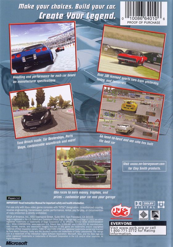 Sega GT 2002 cover or packaging material - MobyGames