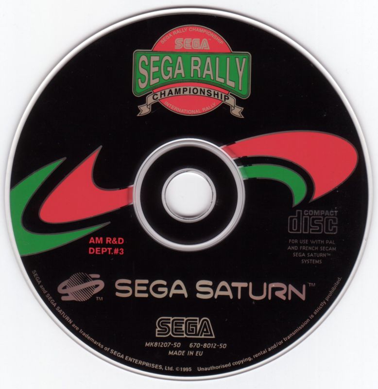 SEGA Rally Championship cover or packaging material - MobyGames