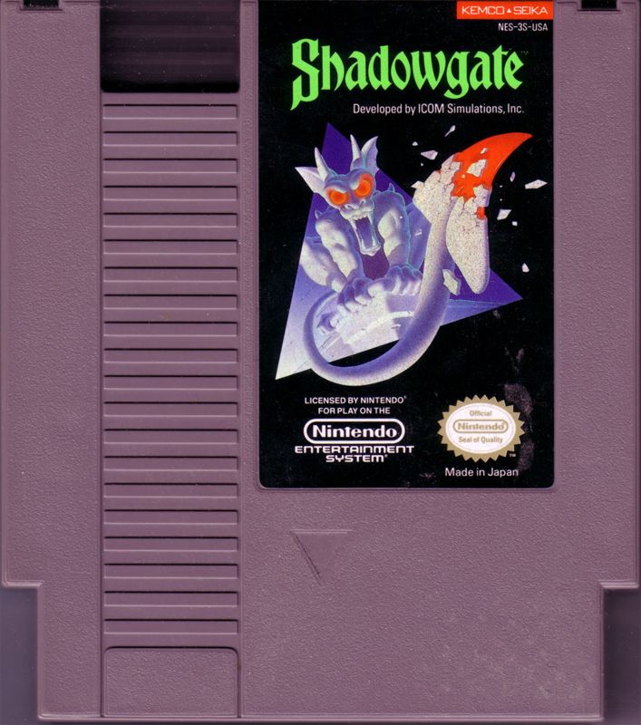 Shadowgate cover or packaging material - MobyGames