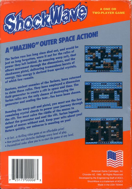 Shockwave cover or packaging material - MobyGames