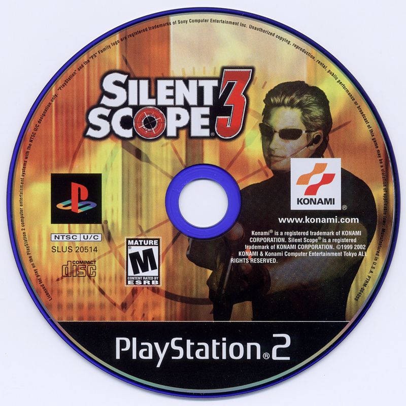 Silent Scope 3 cover or packaging material - MobyGames