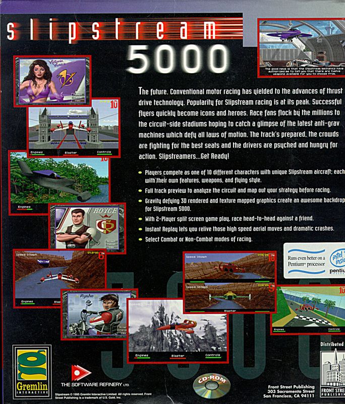 Slipstream 5000 cover or packaging material - MobyGames