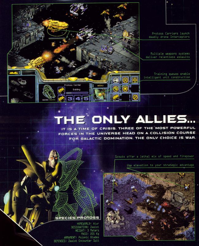 StarCraft cover or packaging material - MobyGames