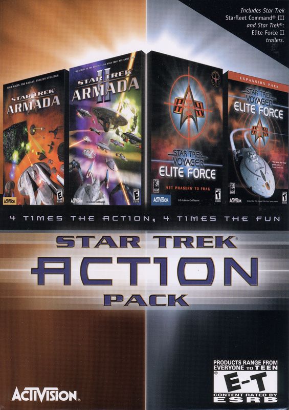 Star Trek Action Pack promo art, ads, magazines advertisements - MobyGames