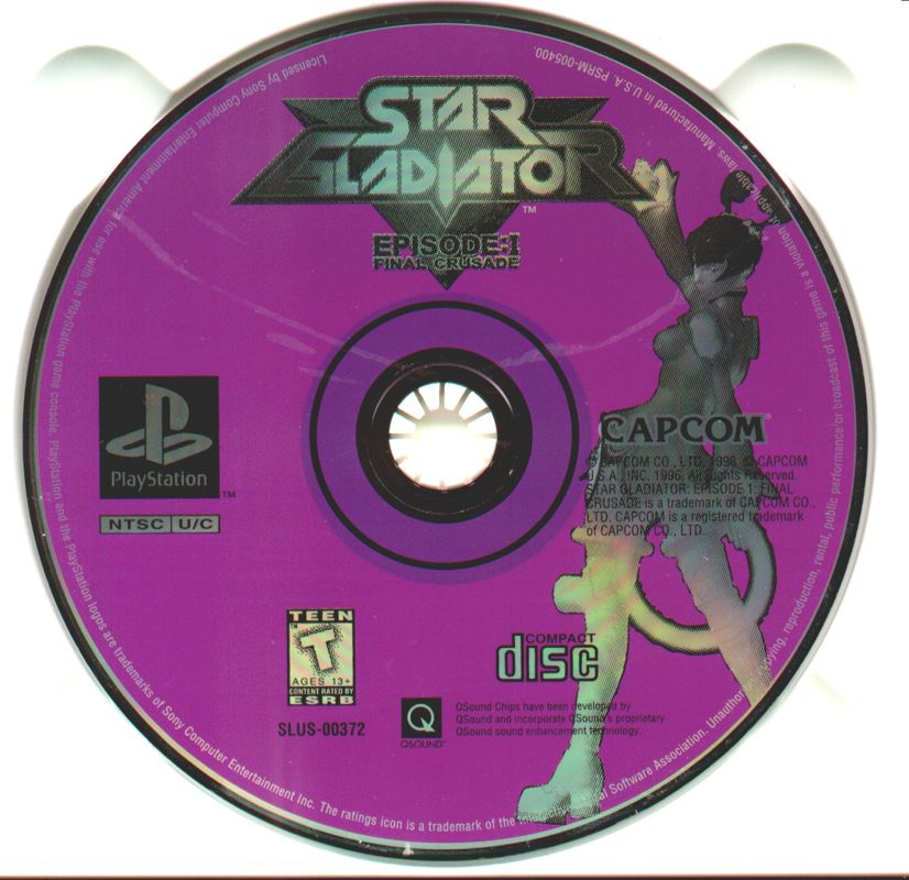 Star Gladiator: Episode:I - Final Crusade cover or packaging material ...