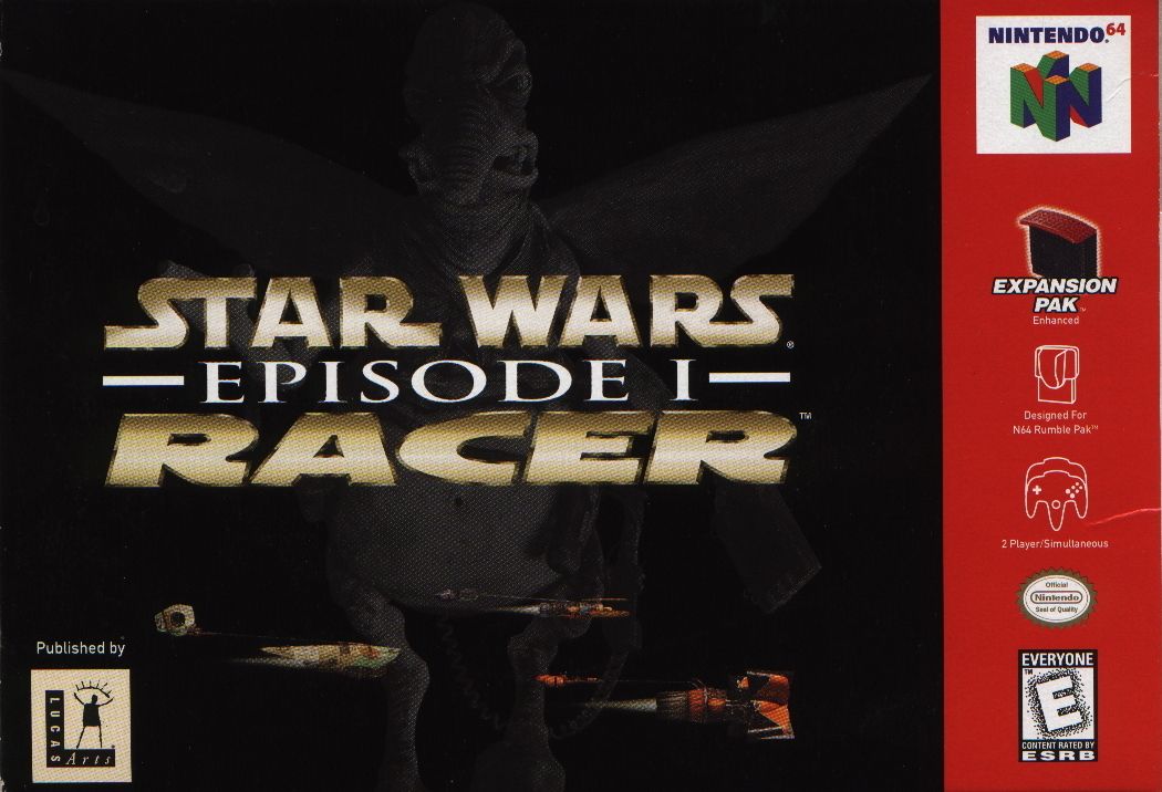 Star Wars: Episode I - Racer cover or packaging material - MobyGames