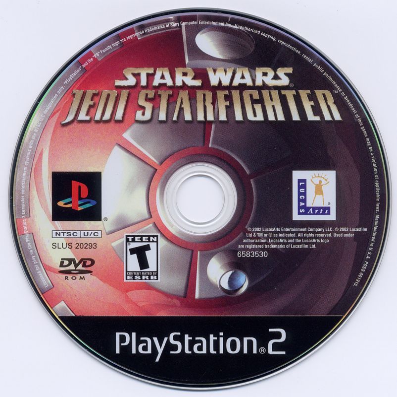Star Wars: Jedi Starfighter cover or packaging material - MobyGames