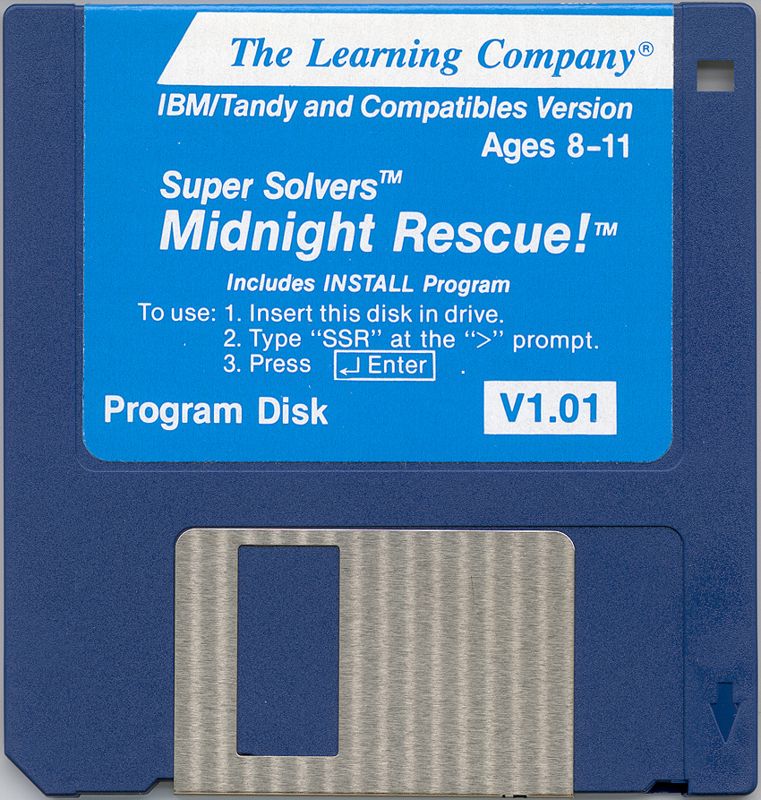Super Solvers: Midnight Rescue! cover or packaging material - MobyGames