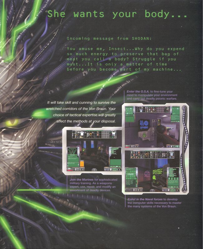 System Shock 2 cover or packaging material - MobyGames