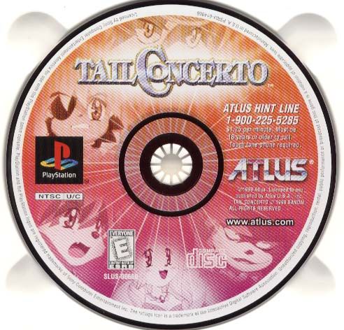 Tail Concerto cover or packaging material - MobyGames