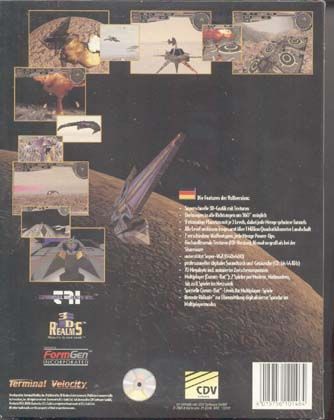 Terminal Velocity cover or packaging material - MobyGames