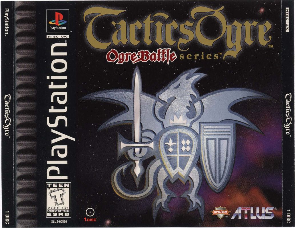 Tactics Ogre cover or packaging material - MobyGames