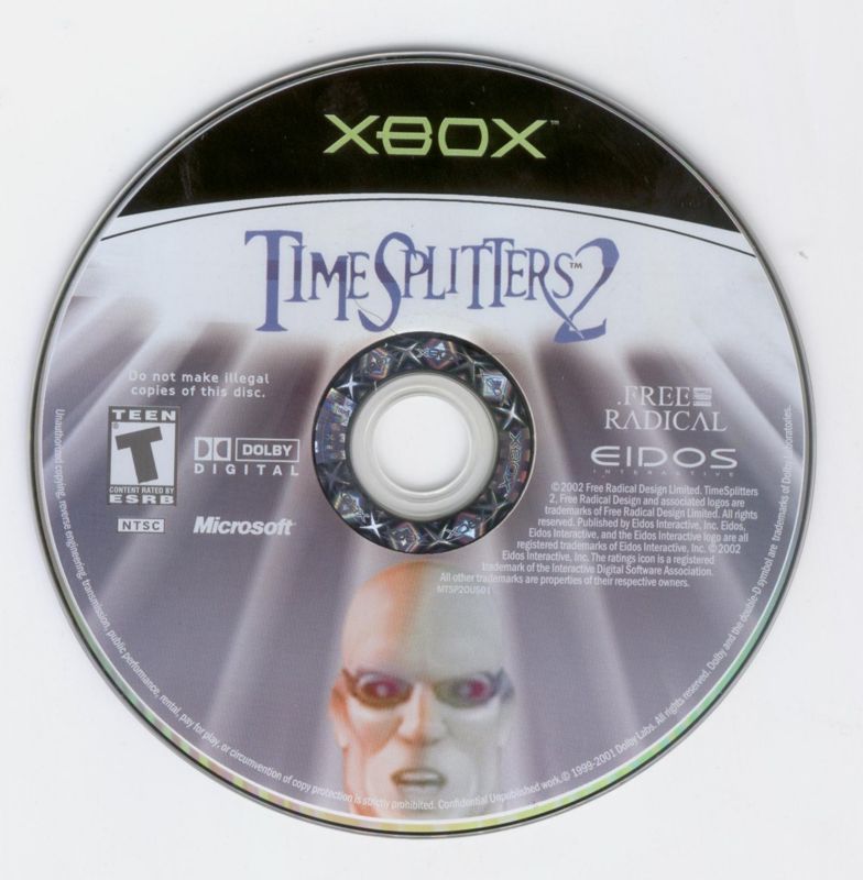 TimeSplitters 2 cover or packaging material - MobyGames