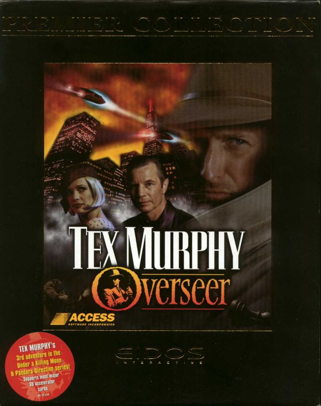 Tex Murphy: Overseer cover or packaging material - MobyGames