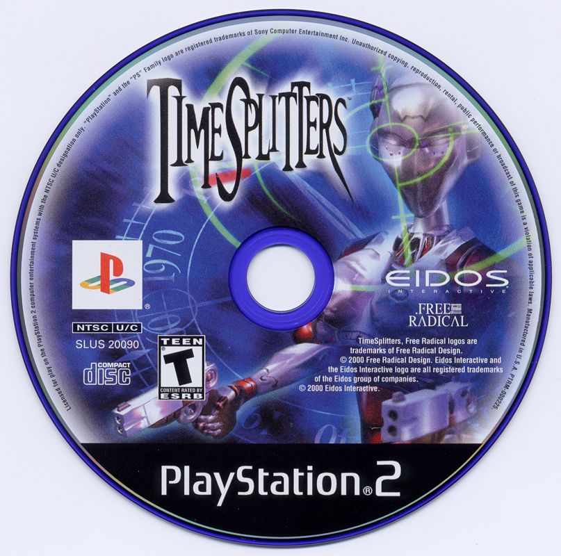 TimeSplitters cover or packaging material - MobyGames
