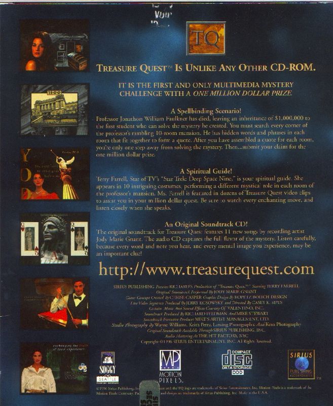 Treasure Quest cover or packaging material - MobyGames