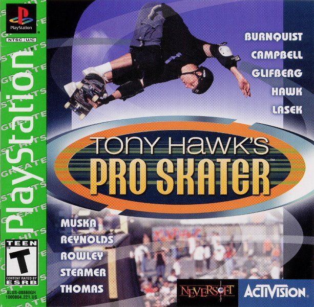 Tony Hawk's Pro Skater promo art, ads, magazines advertisements - MobyGames