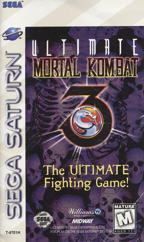 Ultimate Mortal Kombat 3 cover or packaging material - MobyGames