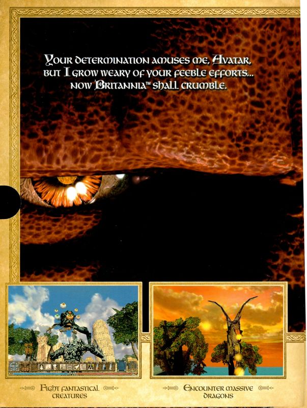 Ultima IX: Ascension cover or packaging material - MobyGames