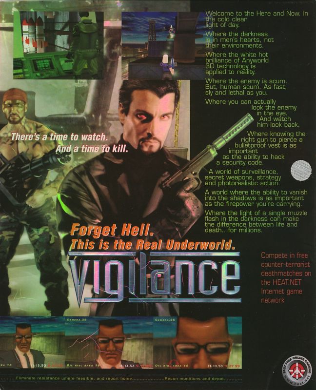 Vigilance cover or packaging material - MobyGames