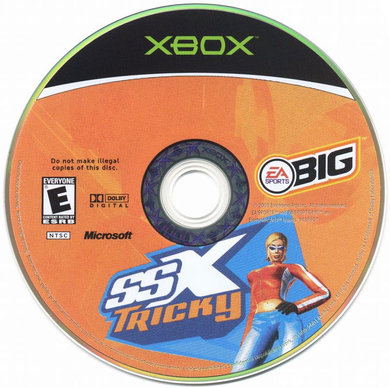 SSX Tricky cover or packaging material - MobyGames