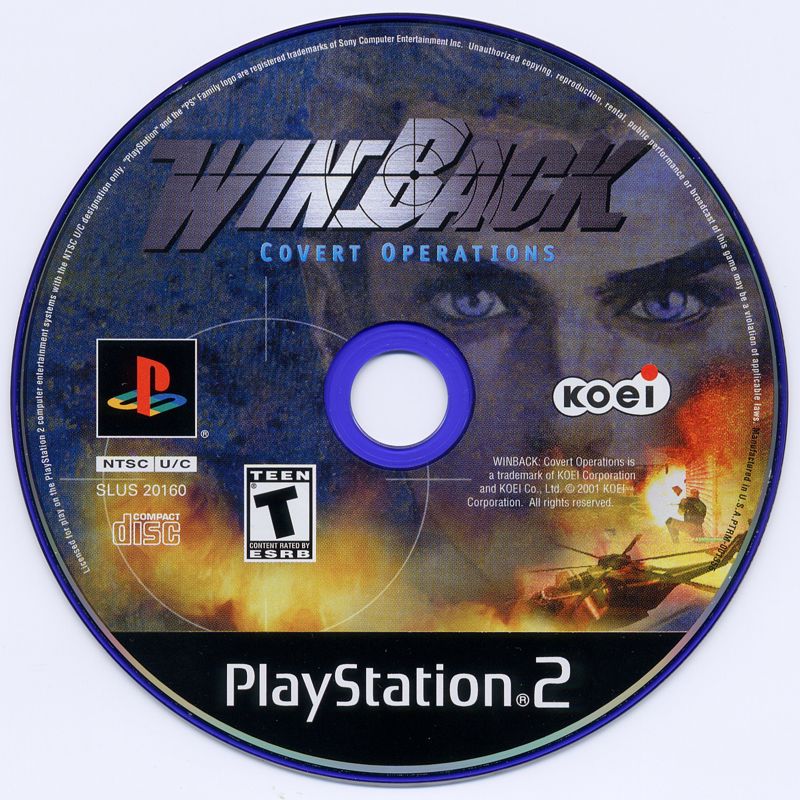 WinBack: Covert Operations cover or packaging material - MobyGames