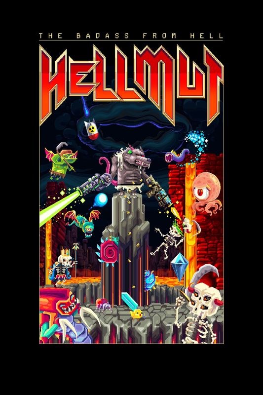 Hellmut: The Badass from Hell cover or packaging material - MobyGames