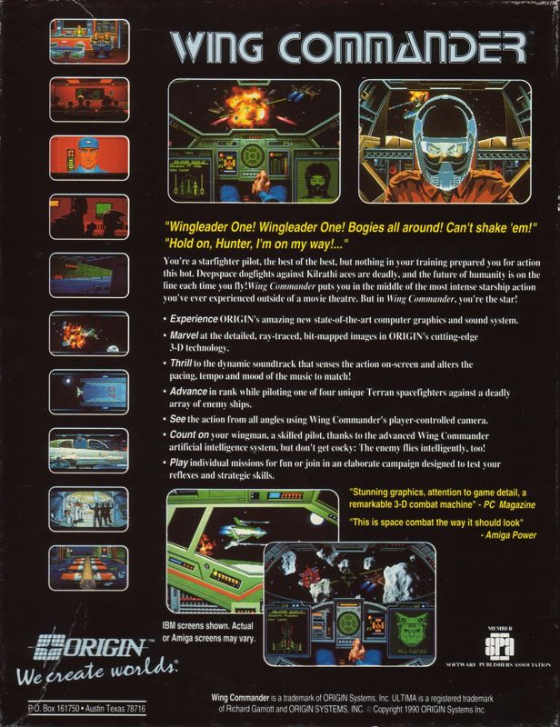 Wing Commander cover or packaging material - MobyGames