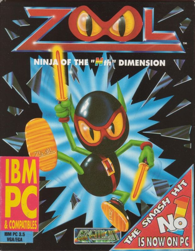 Zool cover or packaging material - MobyGames