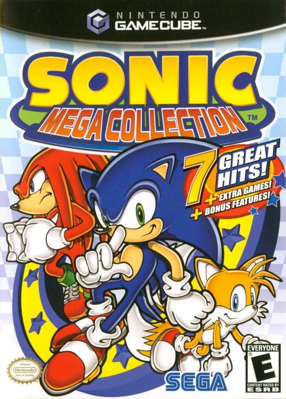Sonic Mega Collection box covers - MobyGames