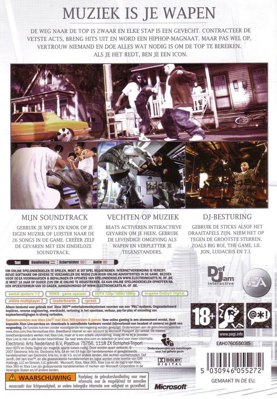 Def Jam: Icon cover or packaging material - MobyGames