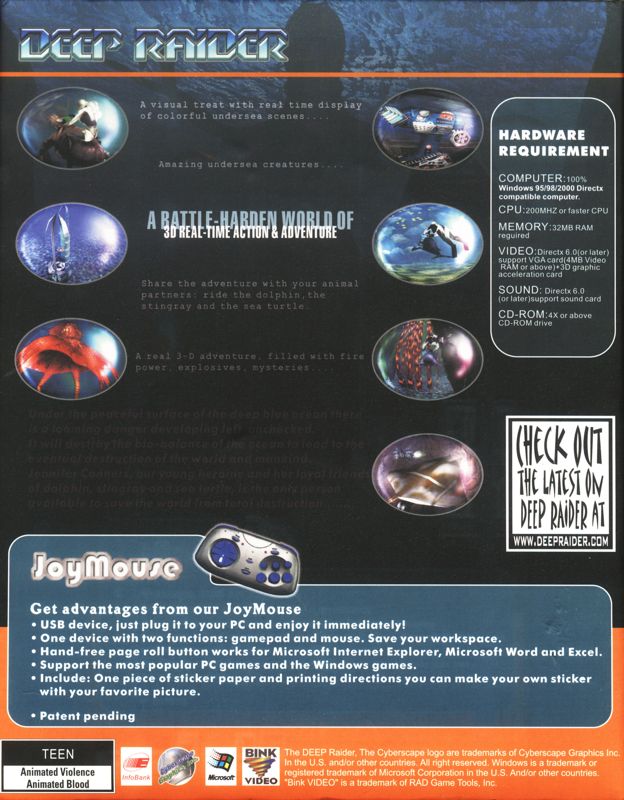 Deep Raider cover or packaging material - MobyGames