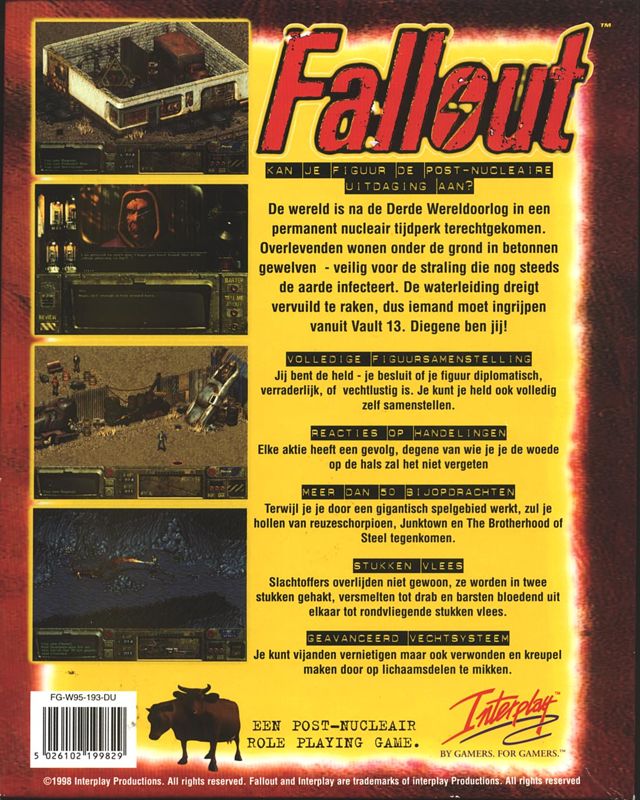 Fallout cover or packaging material - MobyGames