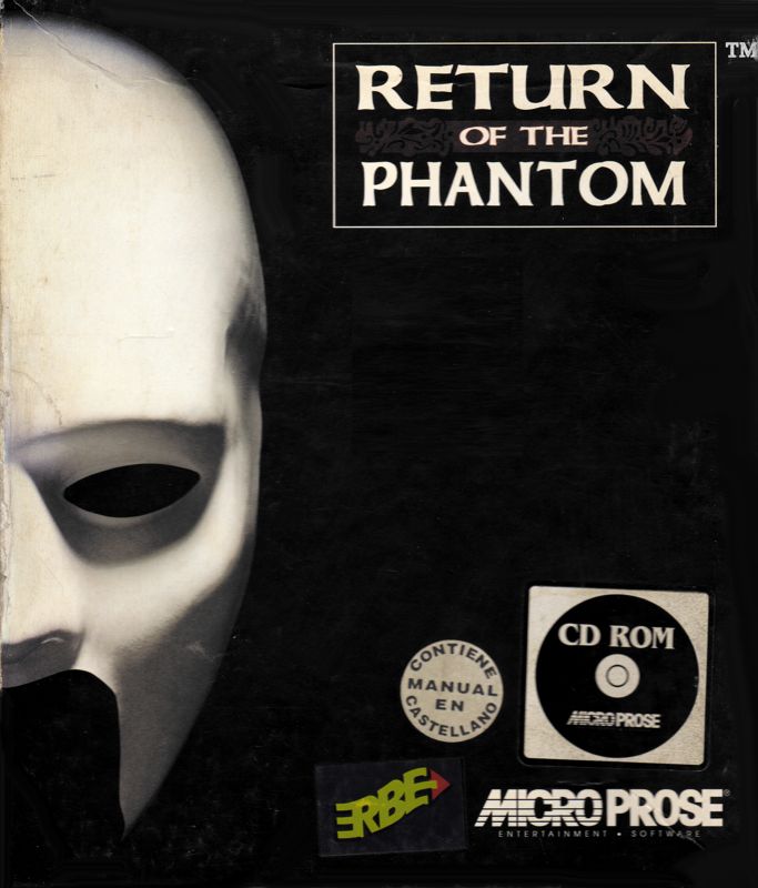 Return of the Phantom cover or packaging material - MobyGames
