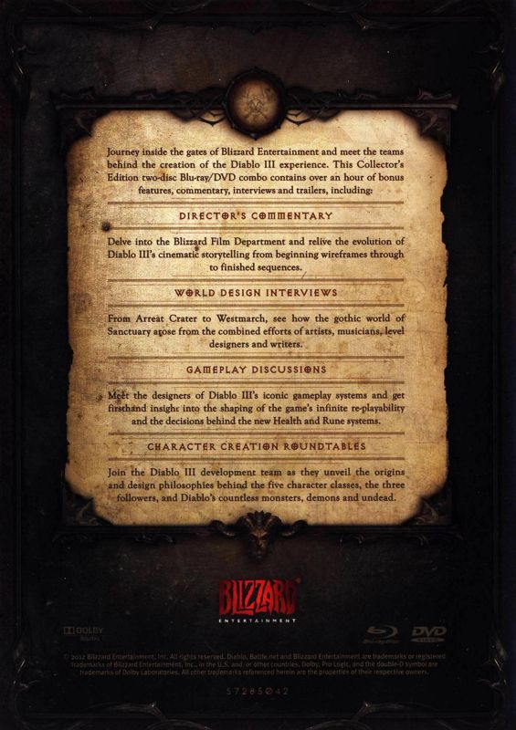 Diablo III (Collector's Edition) cover or packaging material - MobyGames